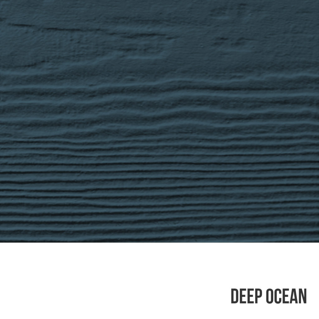 Deep ocean hardie siding